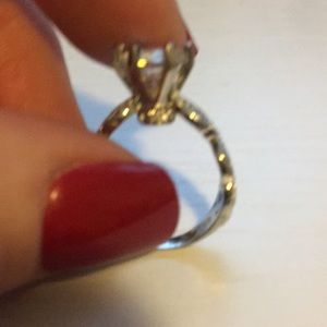 Jewelry | Beautiful Silver 925 Dominique Engagement Ring | Poshmark